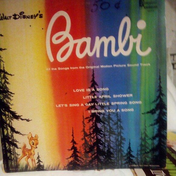 Disney | Media | Walt Disneys Bambi Soundtrack | Poshmark